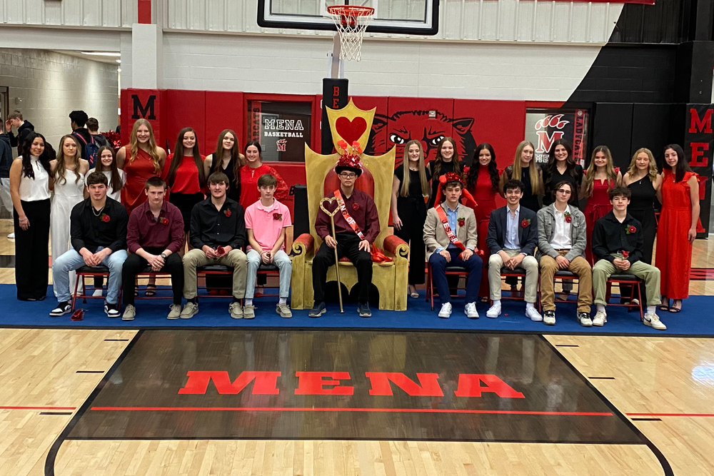 Anderton Crowned King! | Mena High School